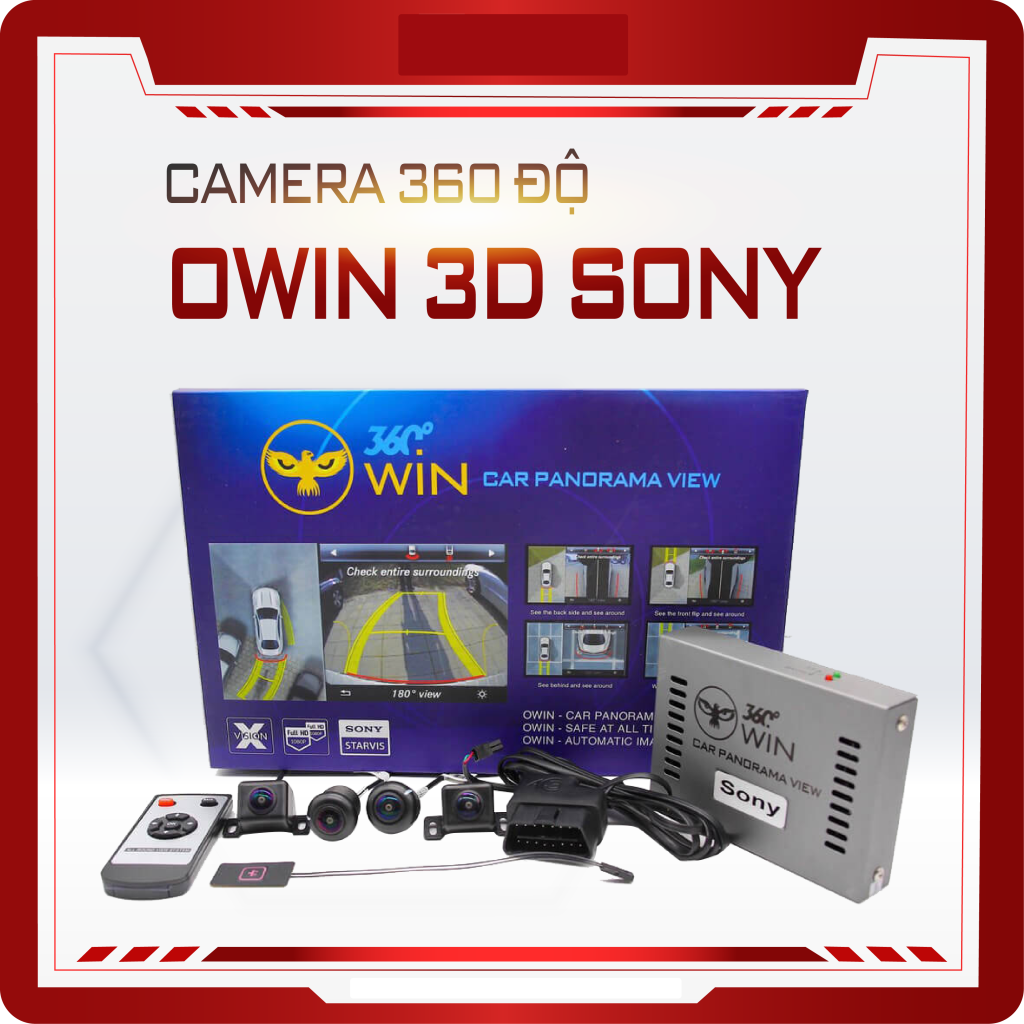 Camera 360 Owin 3D SONY - GSCar